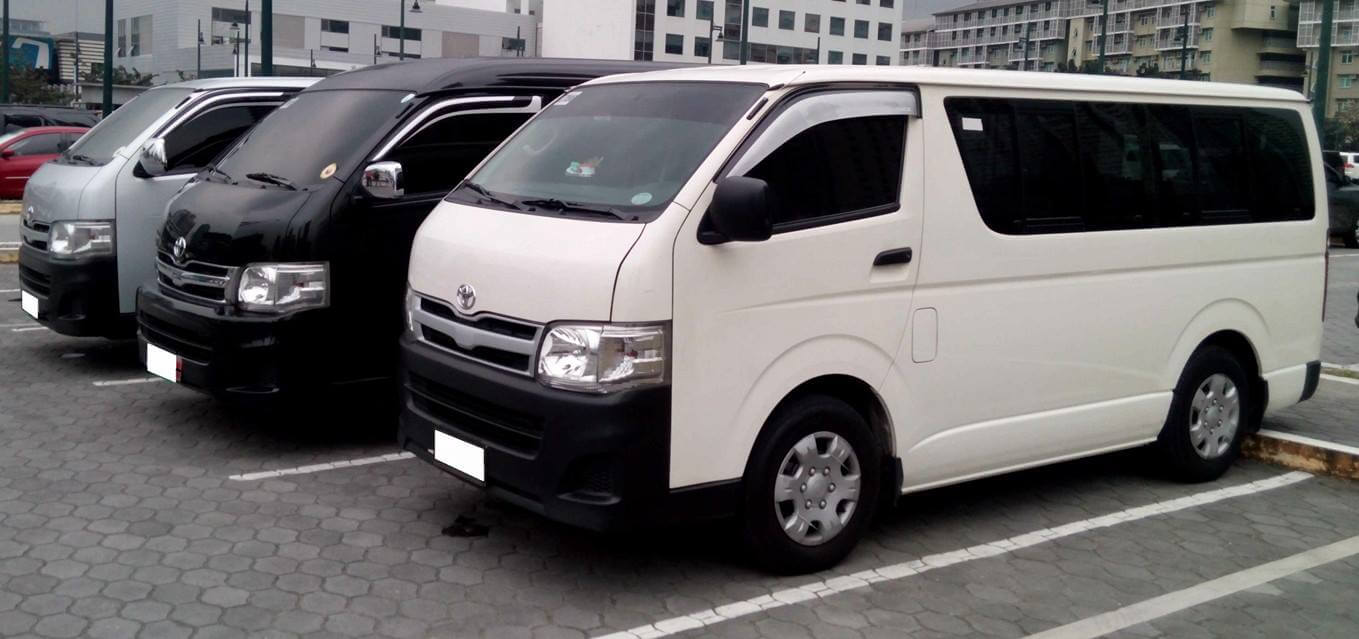URVY Van - Van Rental and Charter Services.
